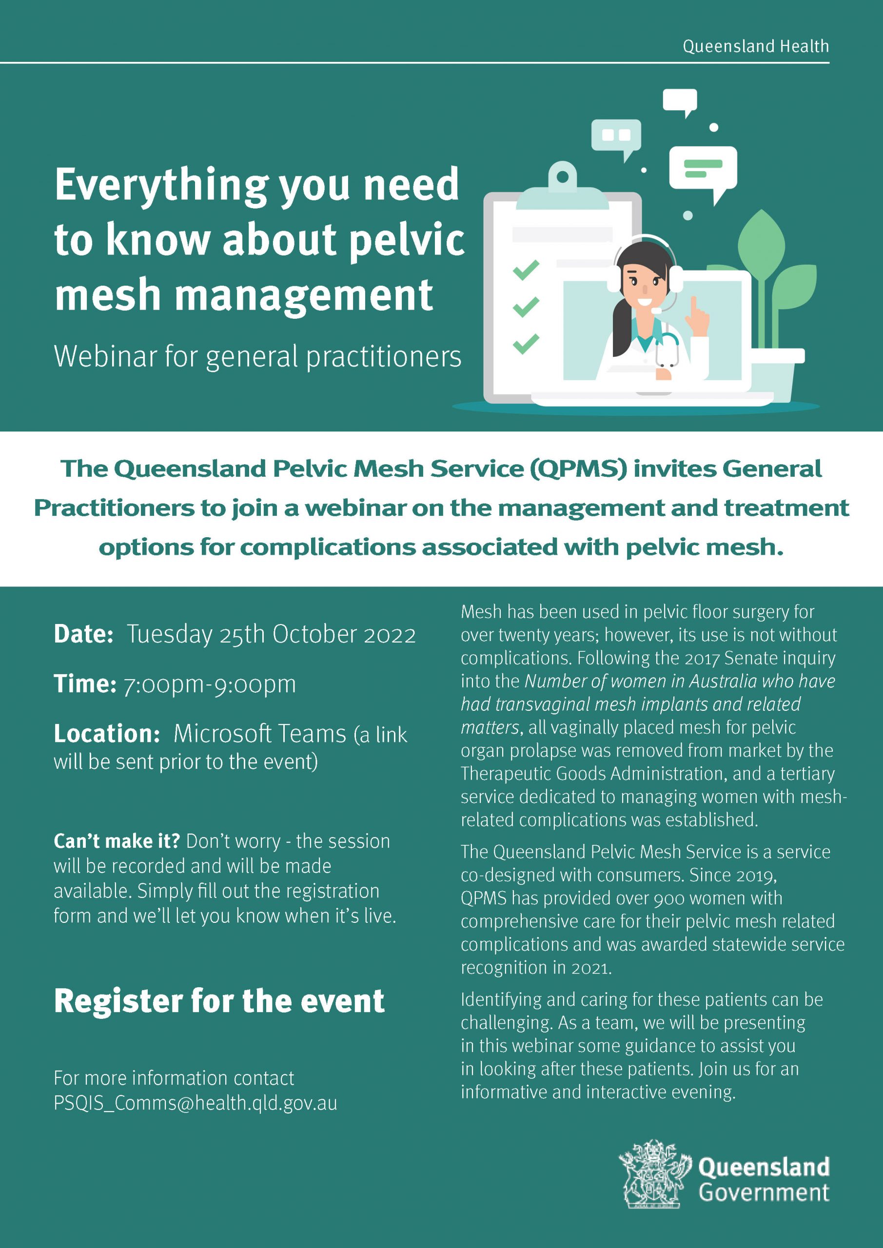 Everything you need to know about pelvic mesh management - Country to ...